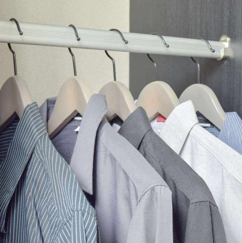 TUBO DE ALUMINIO NEGRO PARA CLOSET 3 METROS – Hexibo