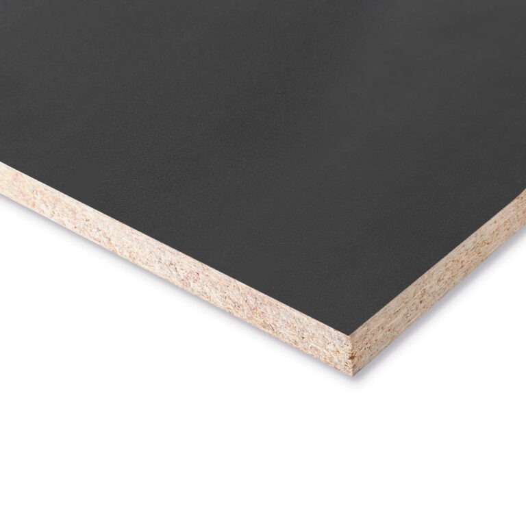 PLANCHA MELAMINA NEGRA 18 MM DE 4X8 – Hexibo