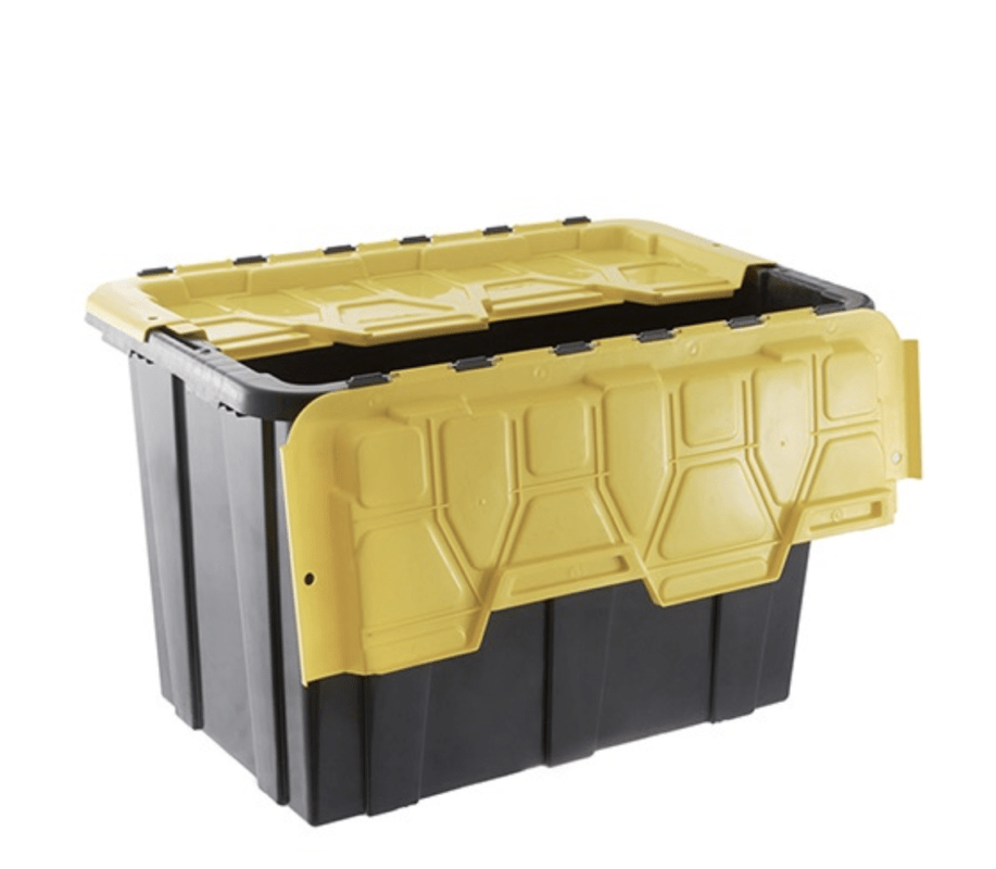 CAJA ORGANIZACIÓN INDUSTRIAL CON TAPADERA ABATIBLE – Hexibo